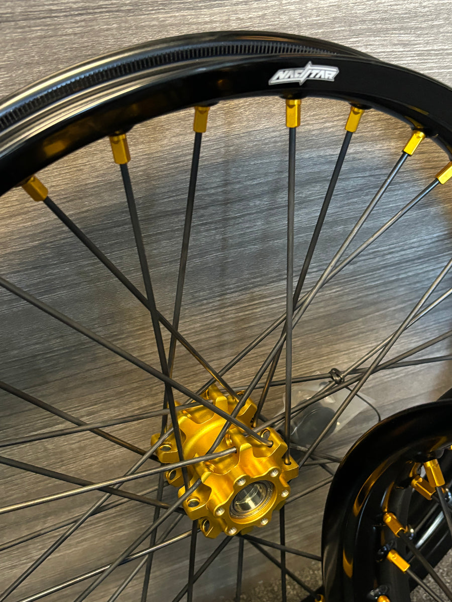 Surron Light Bee Wheel Set 16/19" - Gold/Black – NACSTARUSA