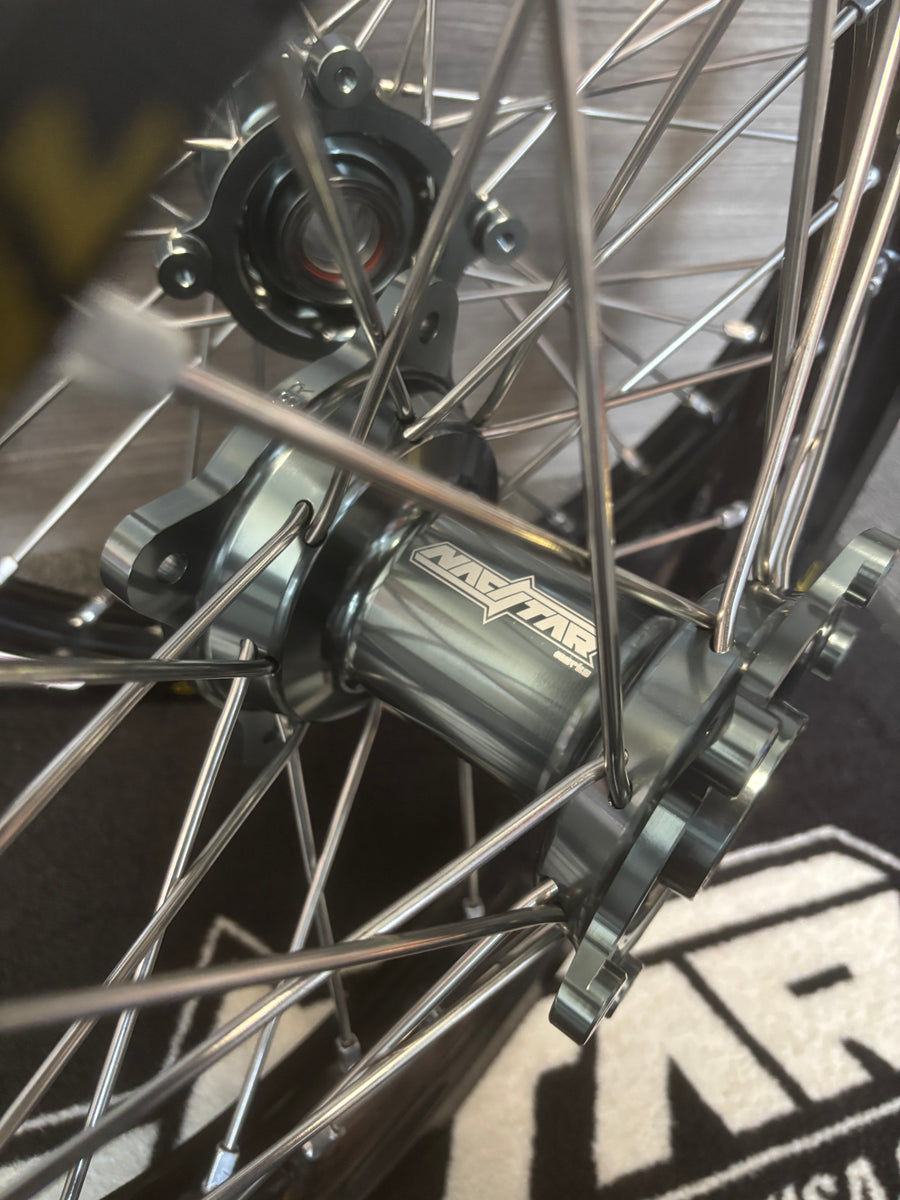 2025-2026 KTM/Husky/GasGas 85 Custom Wheel Set Gun Metal/Black - Excel ...