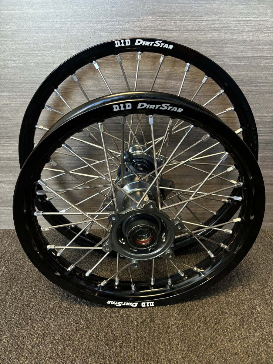 2021-2024 KTM/Husky/GasGas Supermini Custom Wheel Set Gun Metal/Black ...