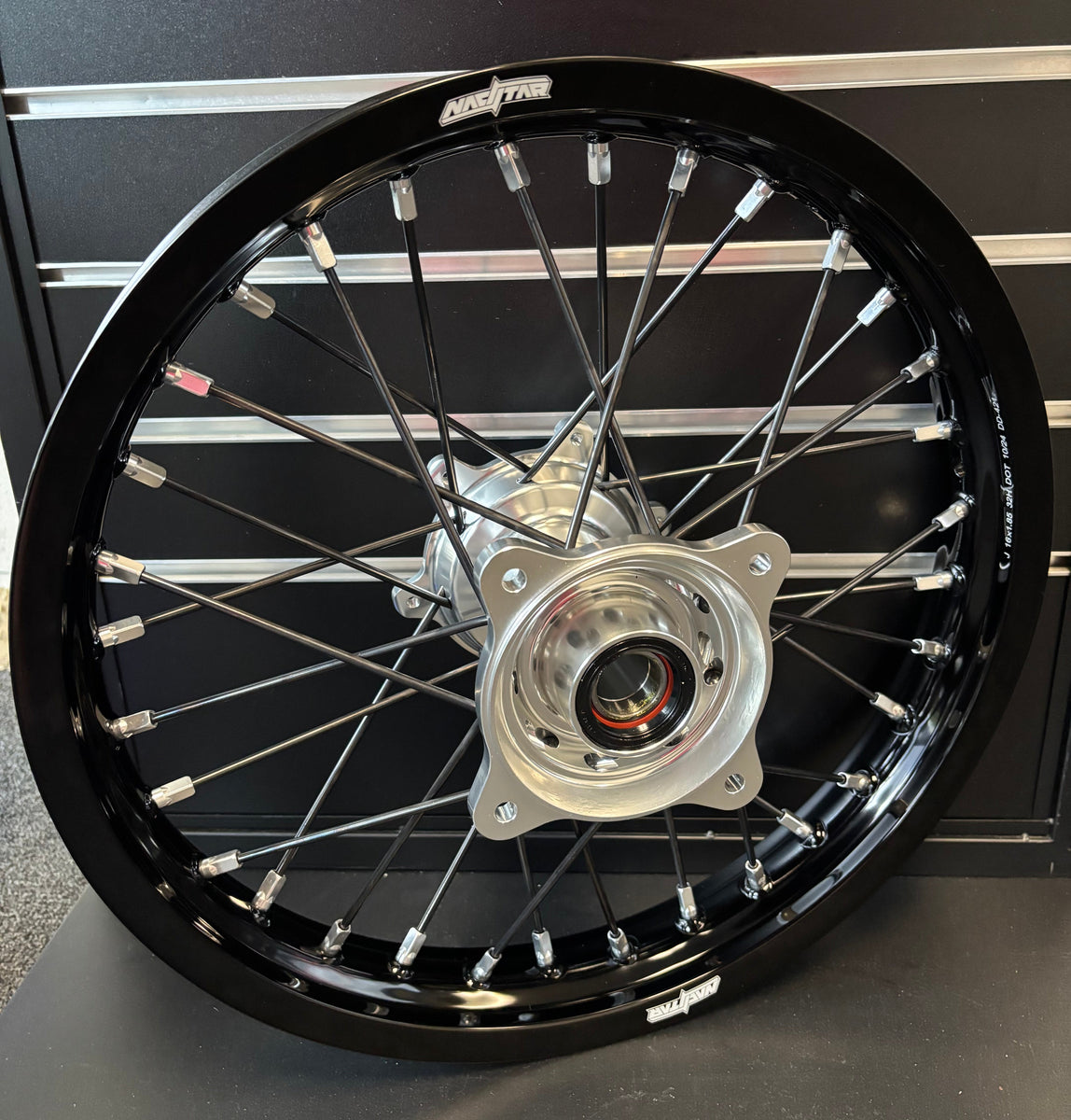 2025-2026 KTM/Husky/GasGas 85 Rear Wheel Silver/Black - OEM Colors ...